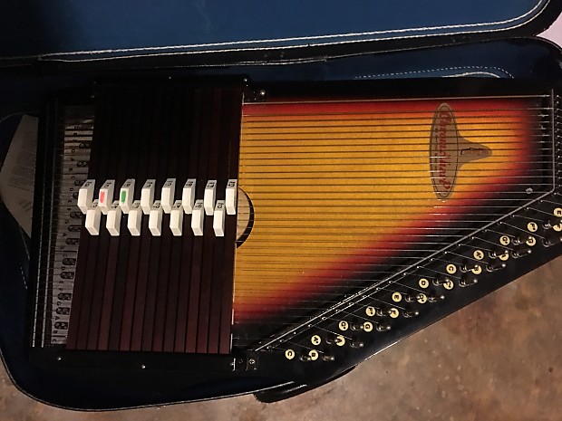 RhythmBand Chromaharp autoharp chromaharp 1990 burst | Reverb