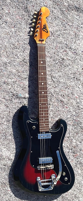 Eko Cobra 2 late 60's - Sunburst Made in Italy | Reverb