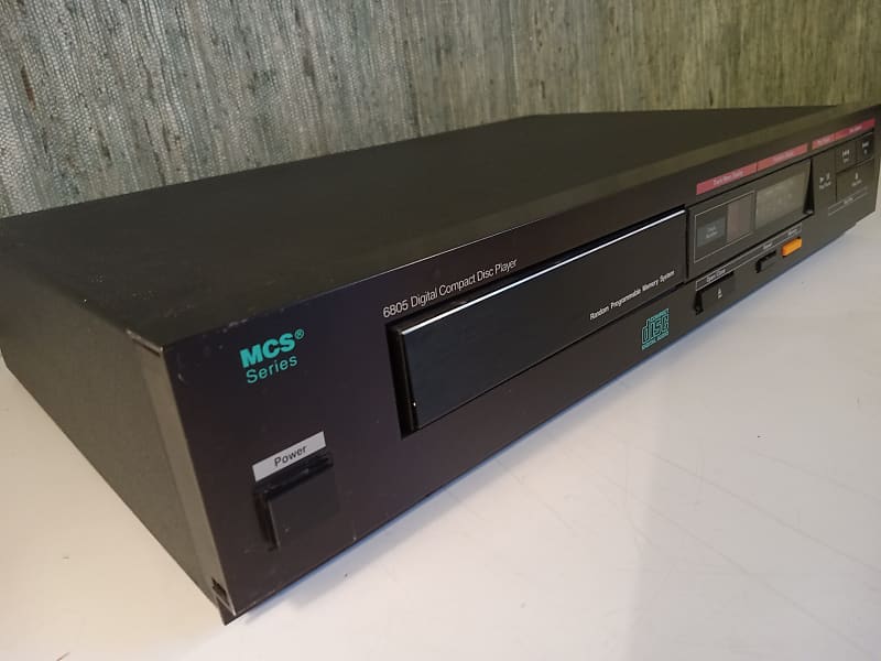 MCS 6805 Single Disc Compact Disc Player 80s Vintage Japan | Reverb