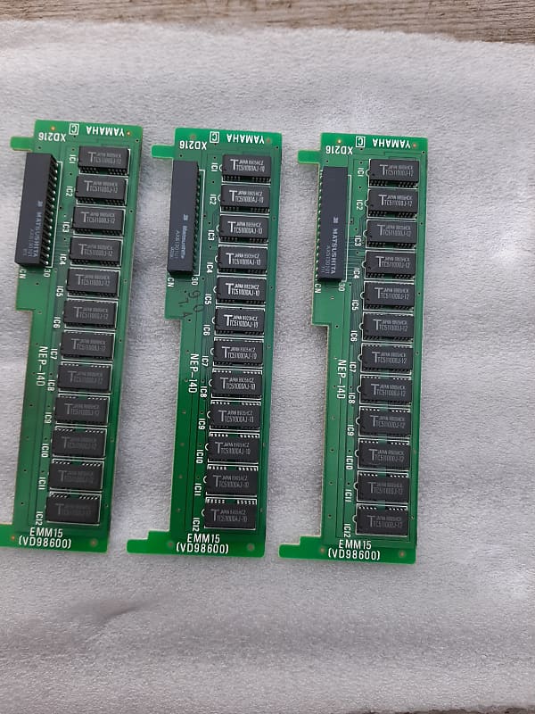 Yamaha EMM-15 RAM Memory Boards for TX16W Samplers | Reverb