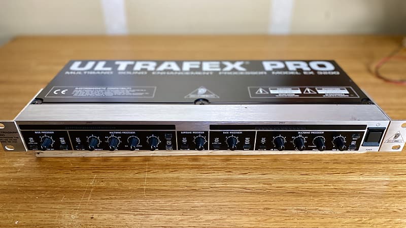 Behringer Ultrafex II 2-Channel Multiband Sound Enhancement | Reverb
