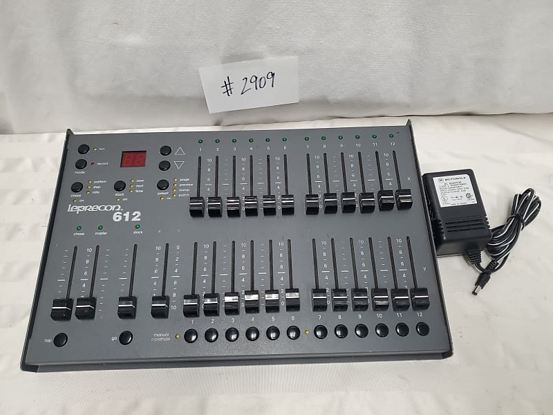 LEPRECON LP-612 12 CHANNEL DMX/MICROPLEX CONTROLLER #2909 | Reverb