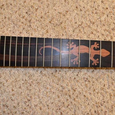 NEW! Warmoth Gecko 5 String Bass Body & Neck, Unfinished | Reverb