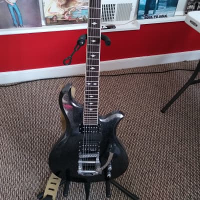 B.C. Rich Eagle Pro X Mid 2000s - Black Sparkle | Reverb