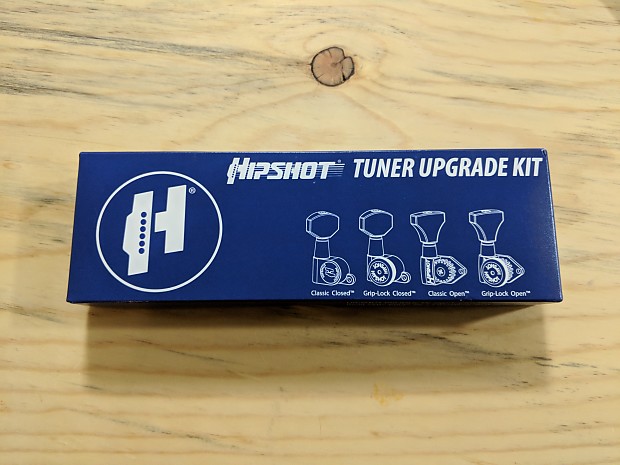 Hipshot Locking Tuners - 6 Inline - Staggered (6K1GL0C-STAG) | Reverb