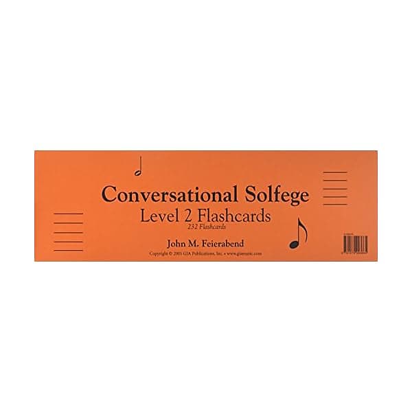 Conversational Solfege, Level 2 Flashcards John Feierabend | Reverb UK