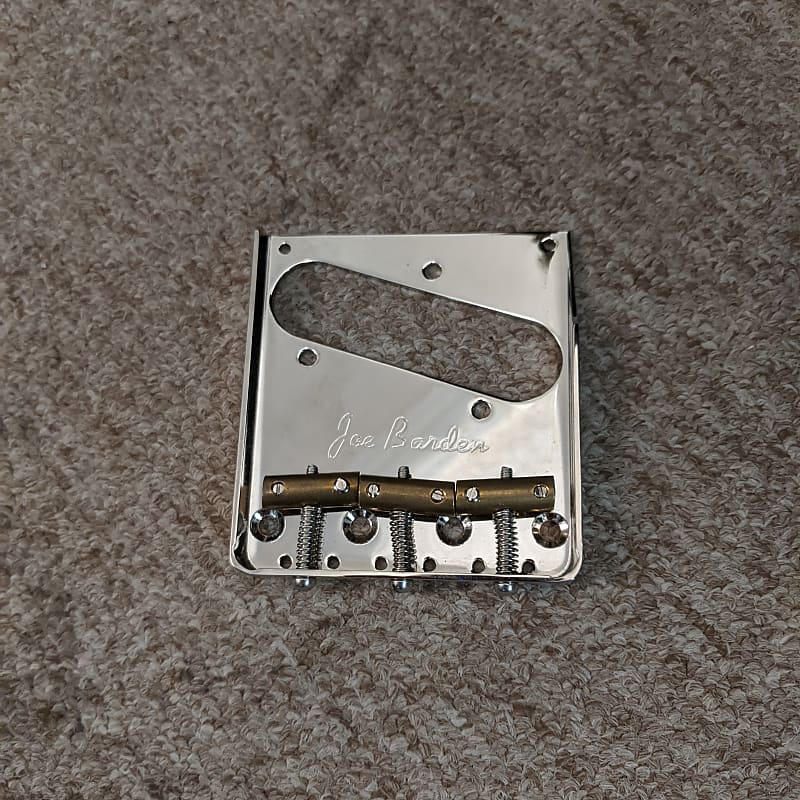 Joe Barden Vintage Style Tele Bridge Chrome | Reverb