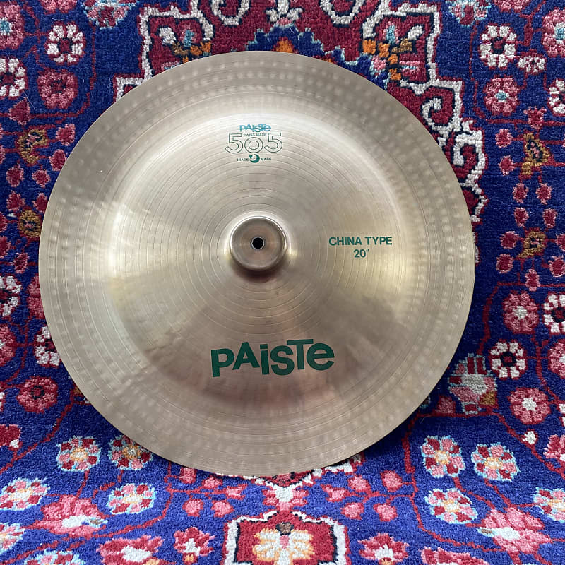 Paiste 20" "505" Green Label Cymbal tradional | Reverb