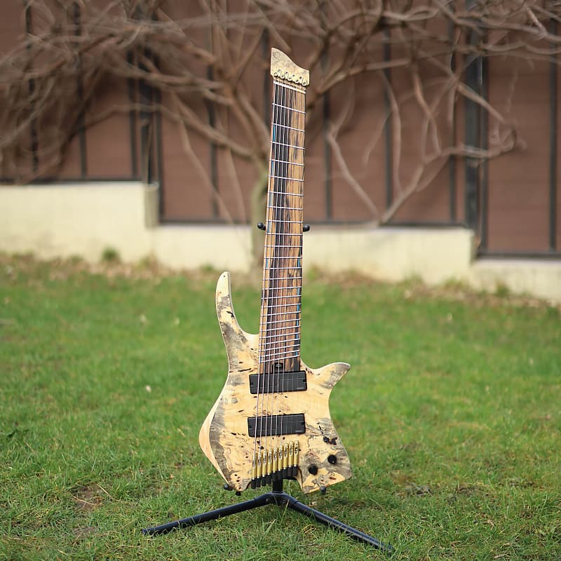 Valravn Munnin 9 string Headless 2023 - Natural | Reverb