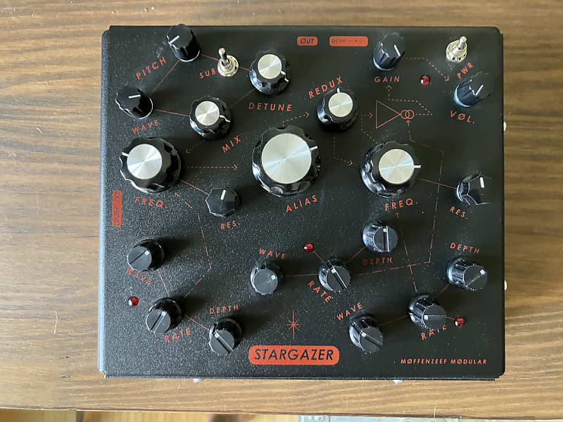 Moffenzeef Modular Stargazer Drone Synth - Gunmetal Black | Reverb UK