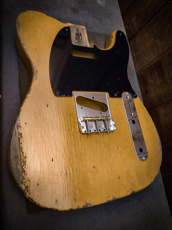 #202336 :: Baldman's Relic Telecaster body in nitro Hard | Reverb