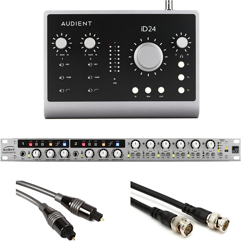 Audient iD24 10 x 14 USB-C Audio Interface and Preamp | Reverb