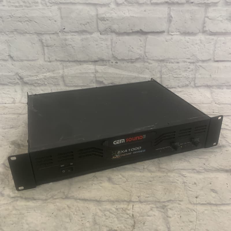Gem Sound EXA 1000 W Power Amp | Reverb