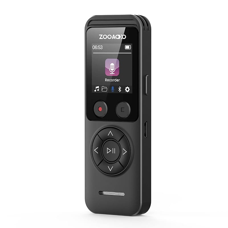 64Gb Digital Voice Recorder, Voice Recorder With Dual | Reverb