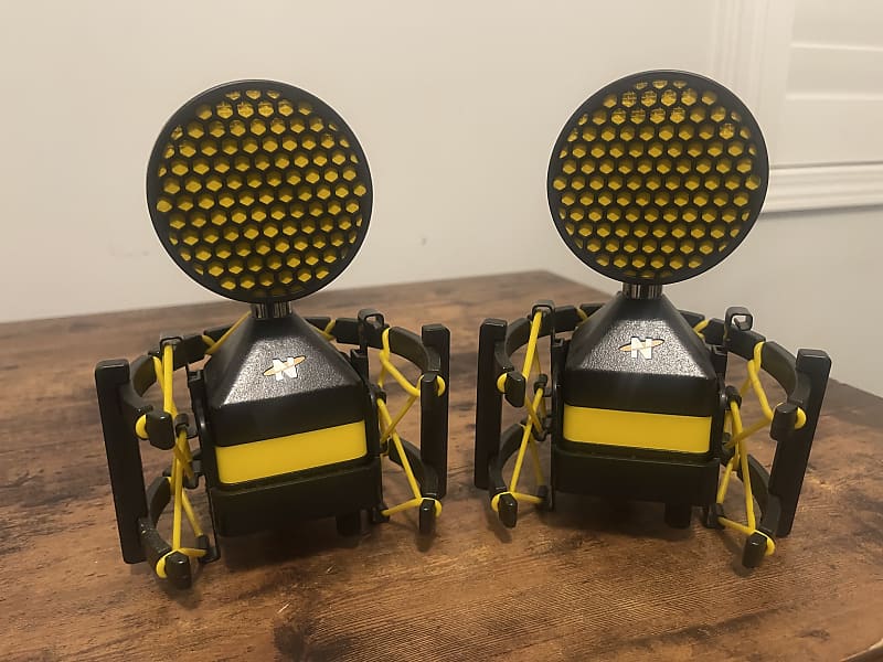 Neat Worker Bee Condenser Microphone w/ shock mount PAIR | Reverb