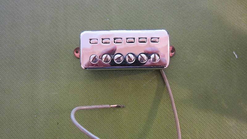 Japanese Humbucker Pickup 1960s - Chrome | Reverb