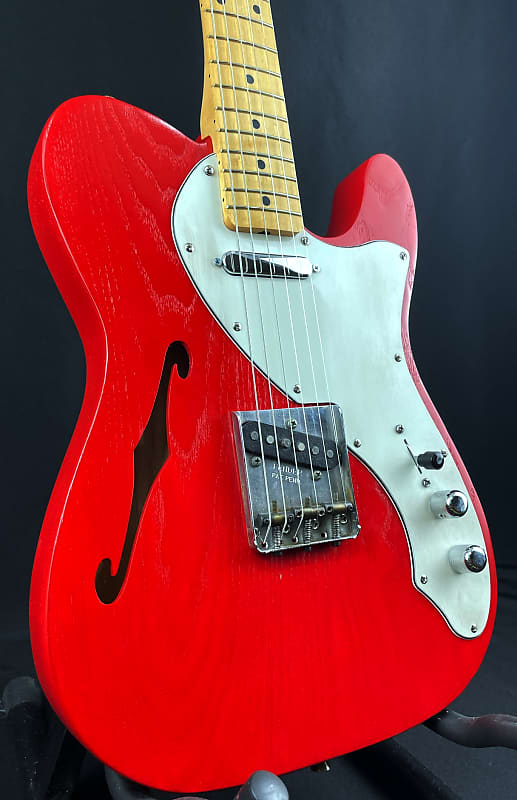 Custom/Hybrid Thinline Telecaster 2022 - Cardinal Red | Reverb