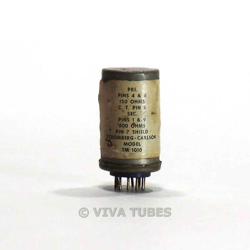 Vintage Stromberg-Carlson TM-1010 Input Transformer 600ohm | Reverb