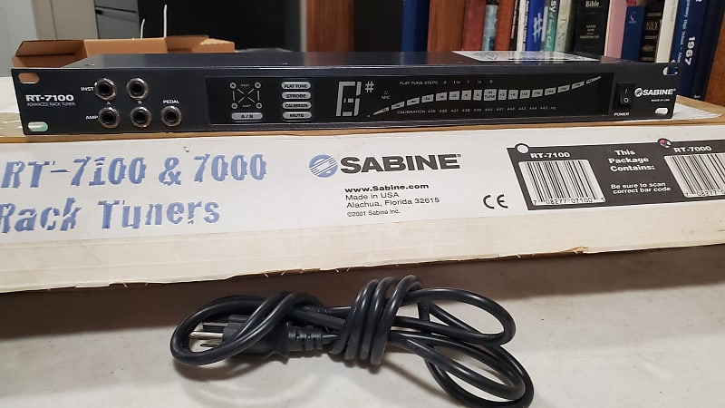 Sabine RT-7100 Rack Tuner | Reverb