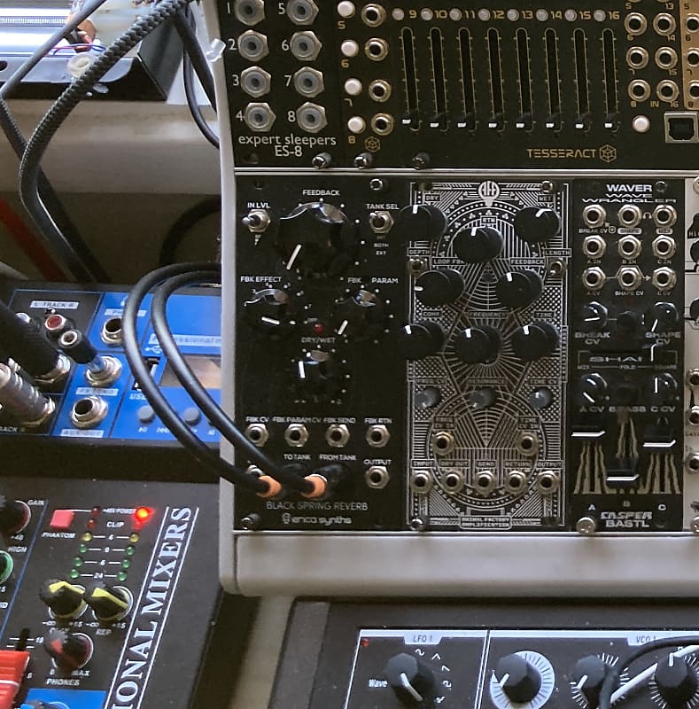 Erica Synths Black Spring Reverb 2014 - 2020 - Black | Reverb UK