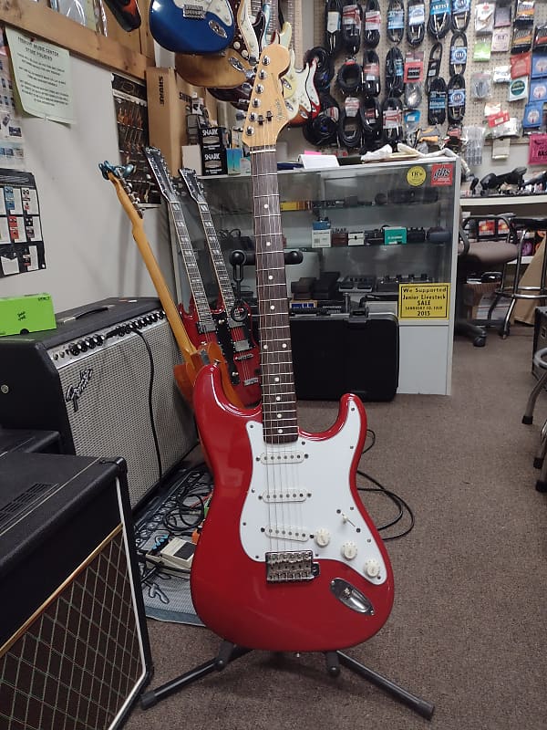 Fender Stratocaster 1989 E Series - Torino Red | Reverb