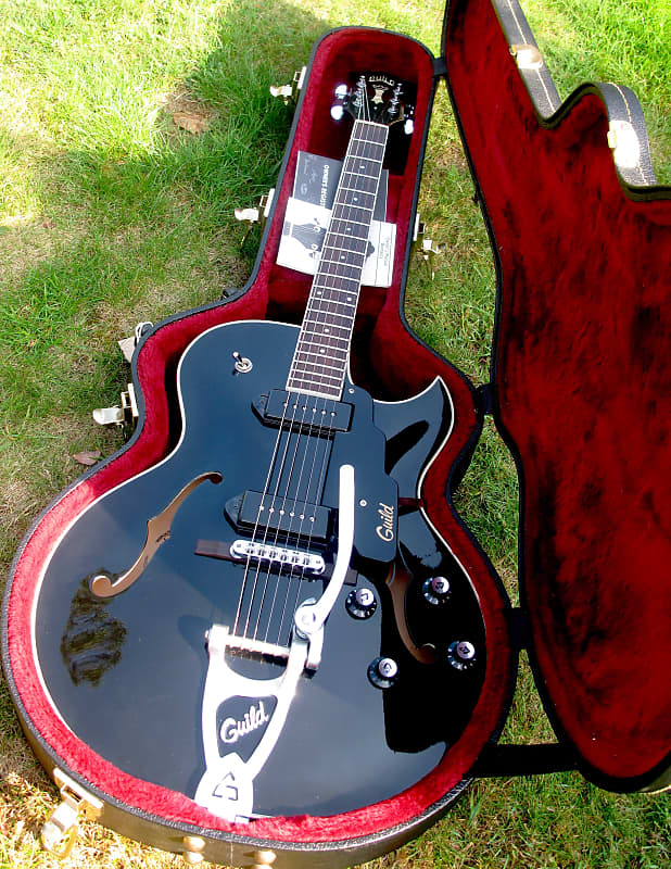 Guild Starfire III 2002 Black Gloss | Reverb