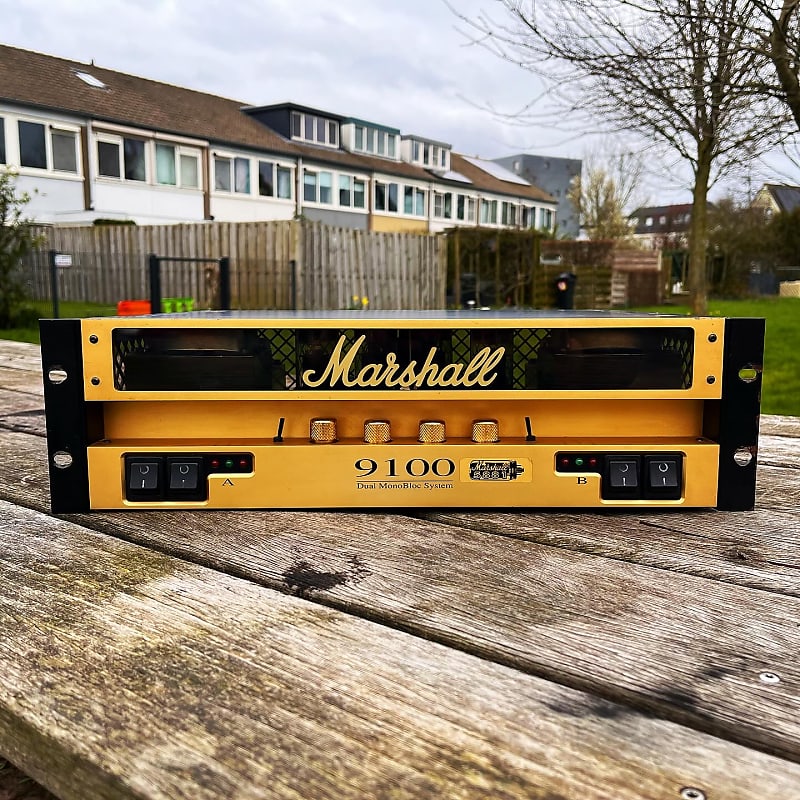 Power Marshall 9100 Dual MonoBloc - All Tube Monster 2x50w | Reverb