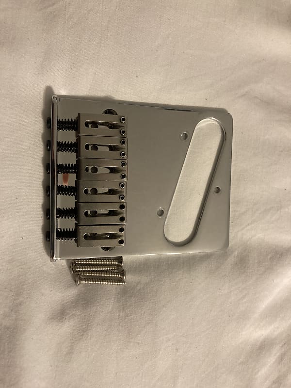 Fender Nashville Deluxe Modern Tele Bridge 2020 Chrome/silver | Reverb