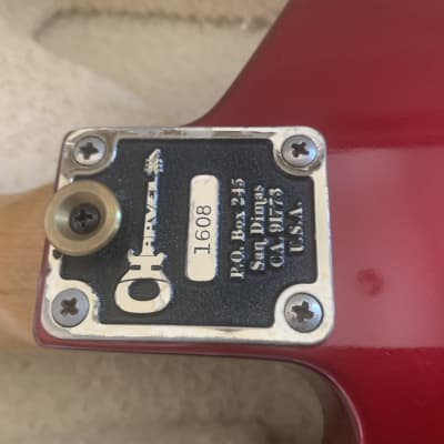 1982 Charvel Explorer Serial 1608 | Reverb