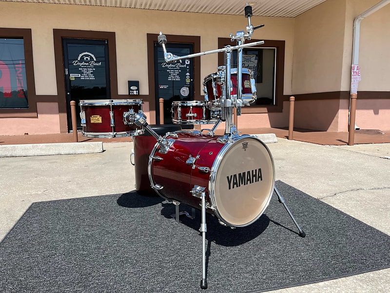 Yamaha Rick Marotta Signature Hip Gig 4 piece w/ throne in | Reverb