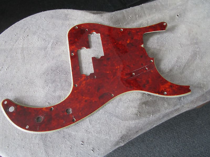 Fender Precision Bass 59'-64 Tortise Shell Pickguard P Bass | Reverb