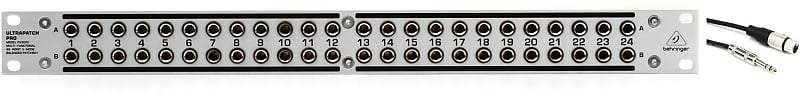 Behringer Ultrapatch Pro PX3000 48-point 1/4" TRS Balanced | Reverb