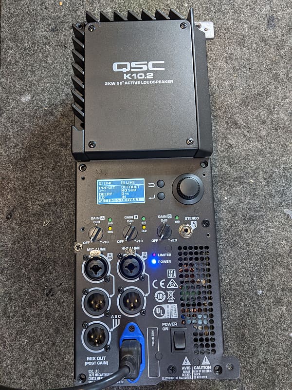 QSC K10.2 MODULE ONLY | Reverb