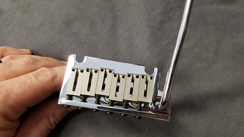 Fender 90's Two Point American Standard Strat Bridge | Reverb