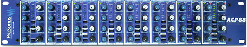 Presonus ACP88 8 Channel Compressor / Limiter / Gate | Reverb