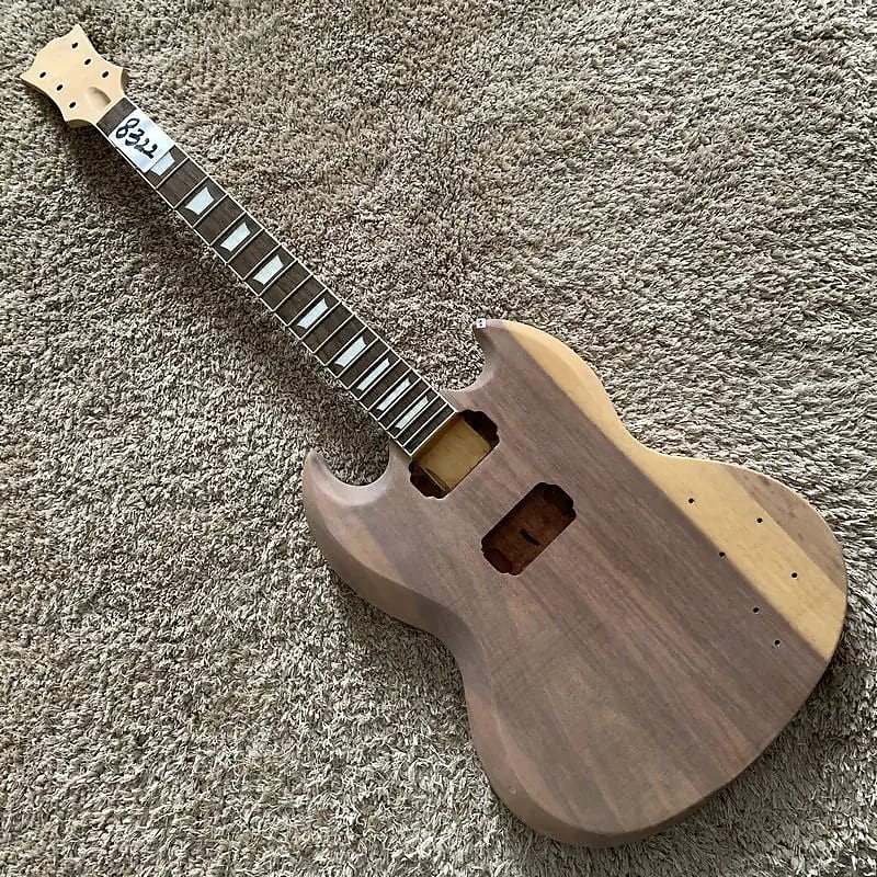 SG Style Guitar DIY Project Body and Neck | Reverb