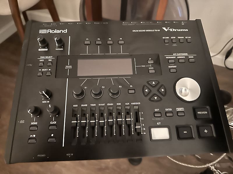 Roland Vdrums Kit with (upgraded) TD-50X Head 2019 - Silver | Reverb