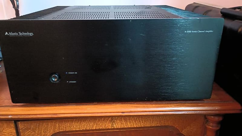Atlantic Technology A2000 7 channel amplifier in excellent | Reverb