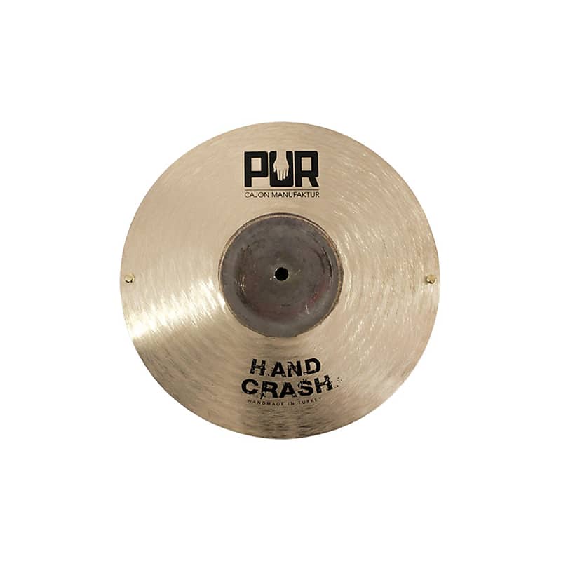 PUR 12″ Hand Crash Cymbal with Rivets | Reverb