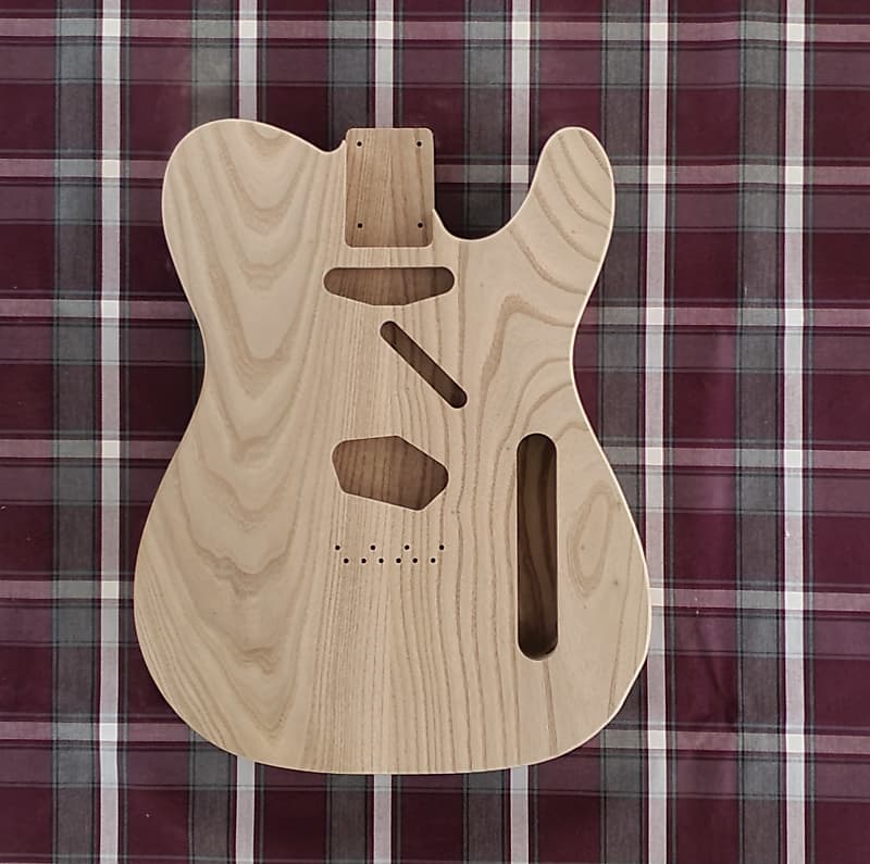 Woodtech Routing 2 pc Catalpa Arm & Belly Cut Telecaster Body | Reverb