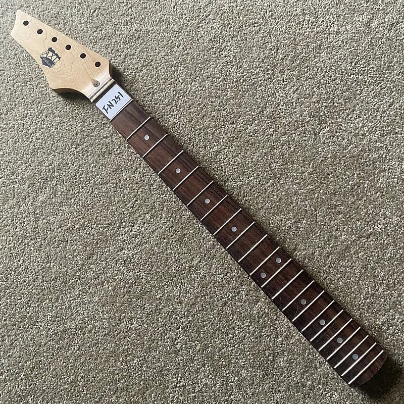 AXL Guitar Left Handed Maple Wood Neck, 22 Frets Rosewood | Reverb