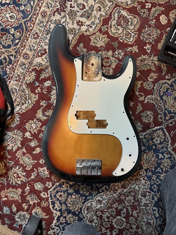 Sx Precision Bass body 2000s - 3 color sunburst | Reverb