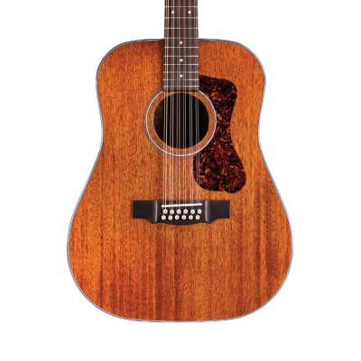 Guild D-1212 Dreadnought 12-String Acoustic Guitar - Natural | Reverb