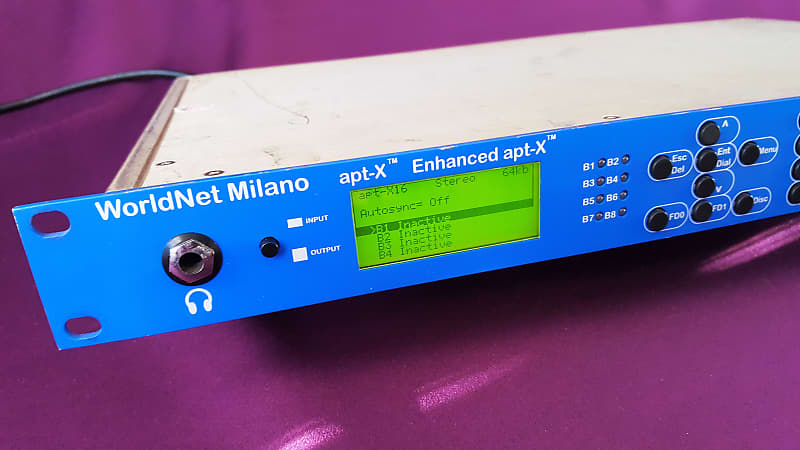 APT WorldNet Milano Audio Codec | Reverb