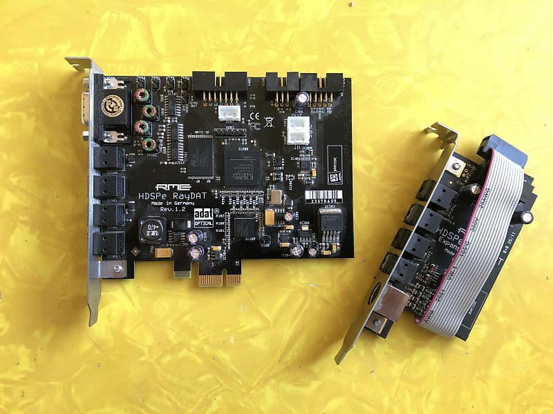 RME HDSPe RayDAT PCI Express Card - Used, v.1.2 board, | Reverb