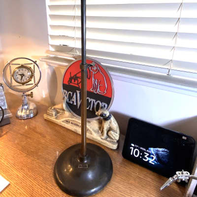 Super Rare UNIVERSAL Hollywood Microphone Desk Stand, circa | Reverb