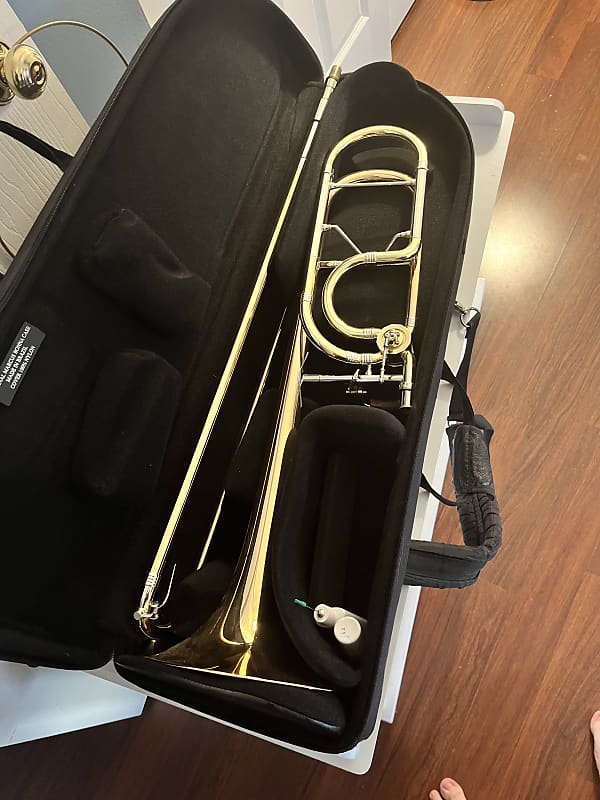 Custom Greenhoe Tenor Trombone with In-Slide Tuning | Reverb