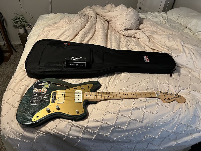 Partscaster Fender Jazzmaster Thinline Guitar | Reverb