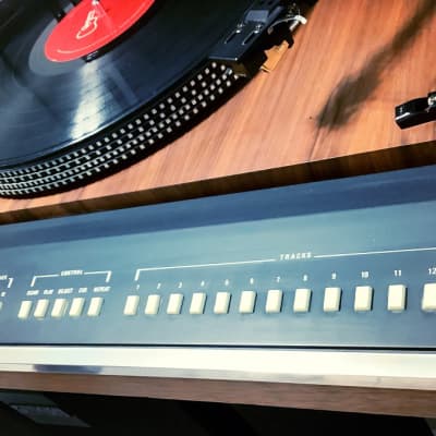 ADC Accutrac 4000 Programable Turntable. Walnut. Great | Reverb