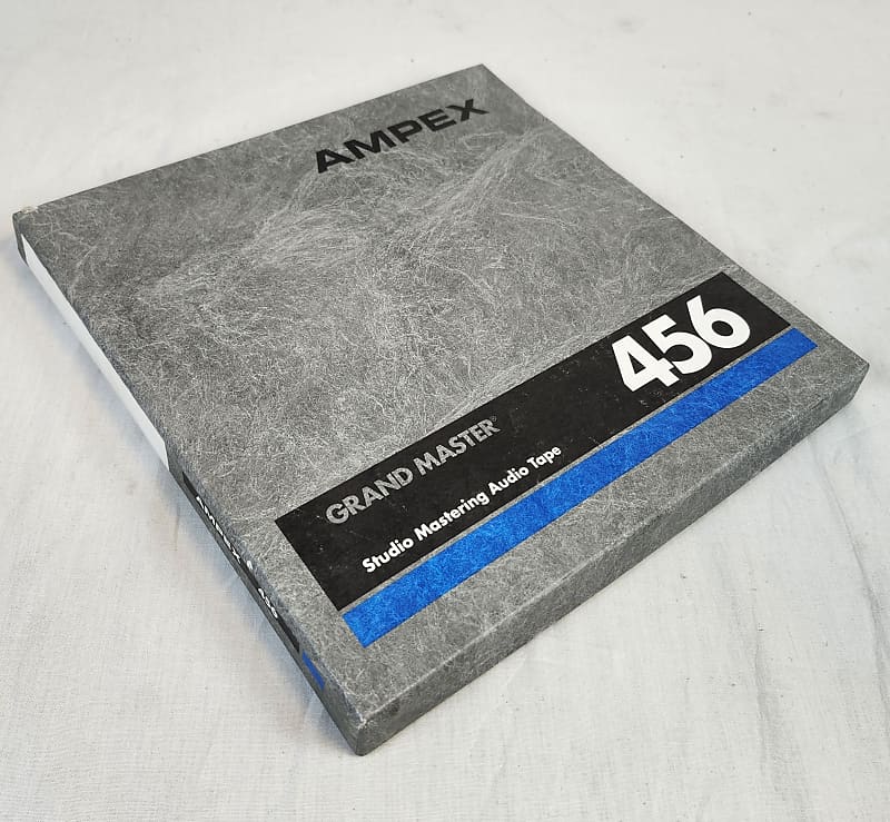 Ampex 456 Grand Master Studio Mastering Audio Tape, 1/2", | Reverb